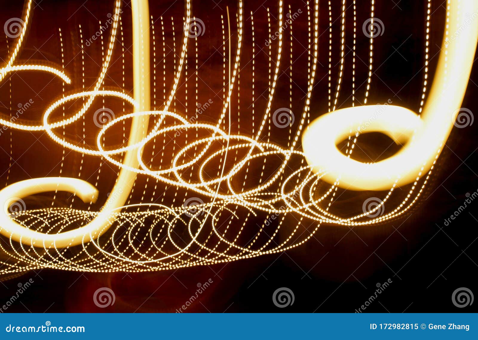 Light Effect Creation, Art, Night View Stock Image - Image of creation ...