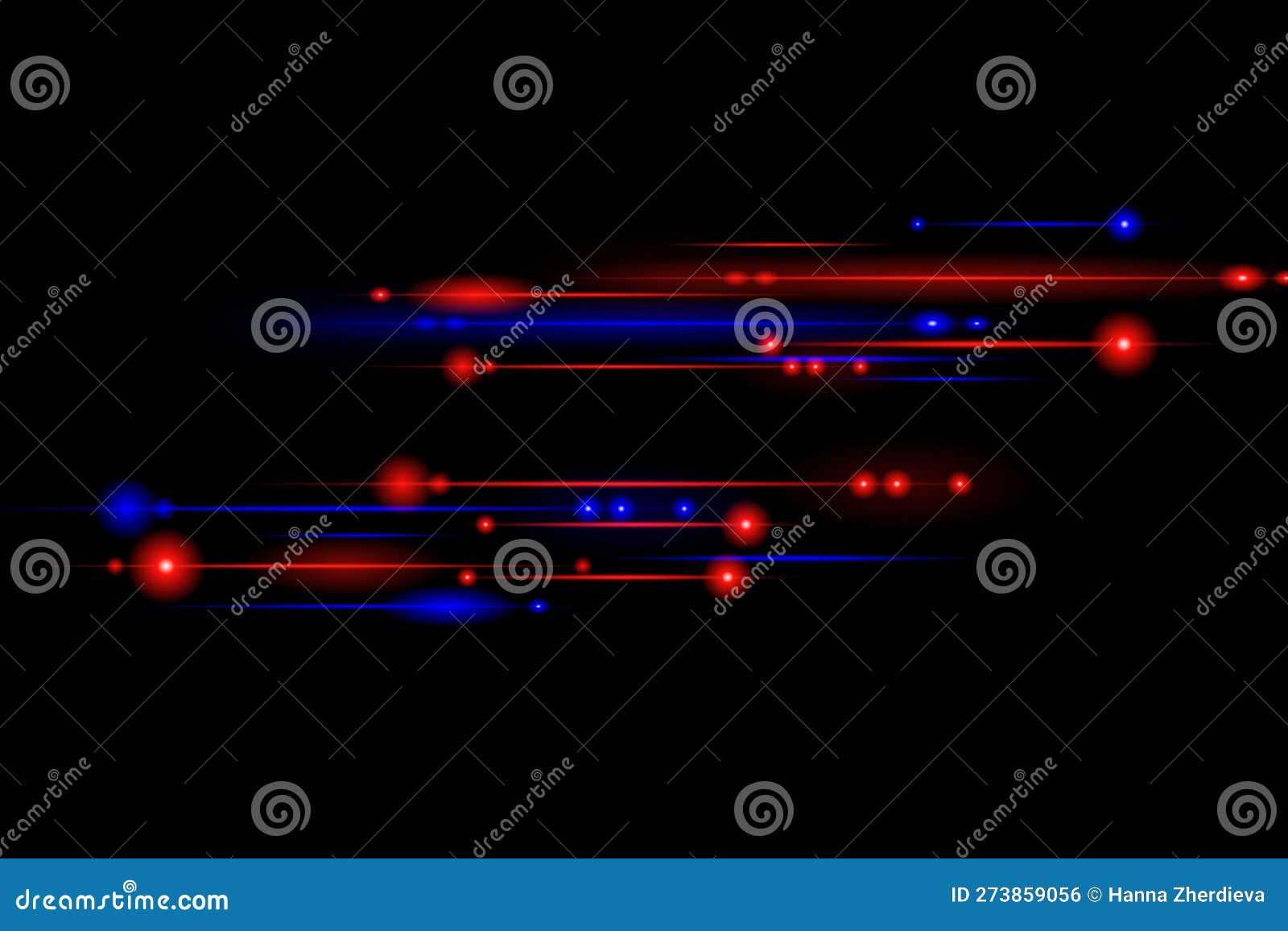 Light Effect Design Decorative Elements Horizontal Beam of Light. Stock ...