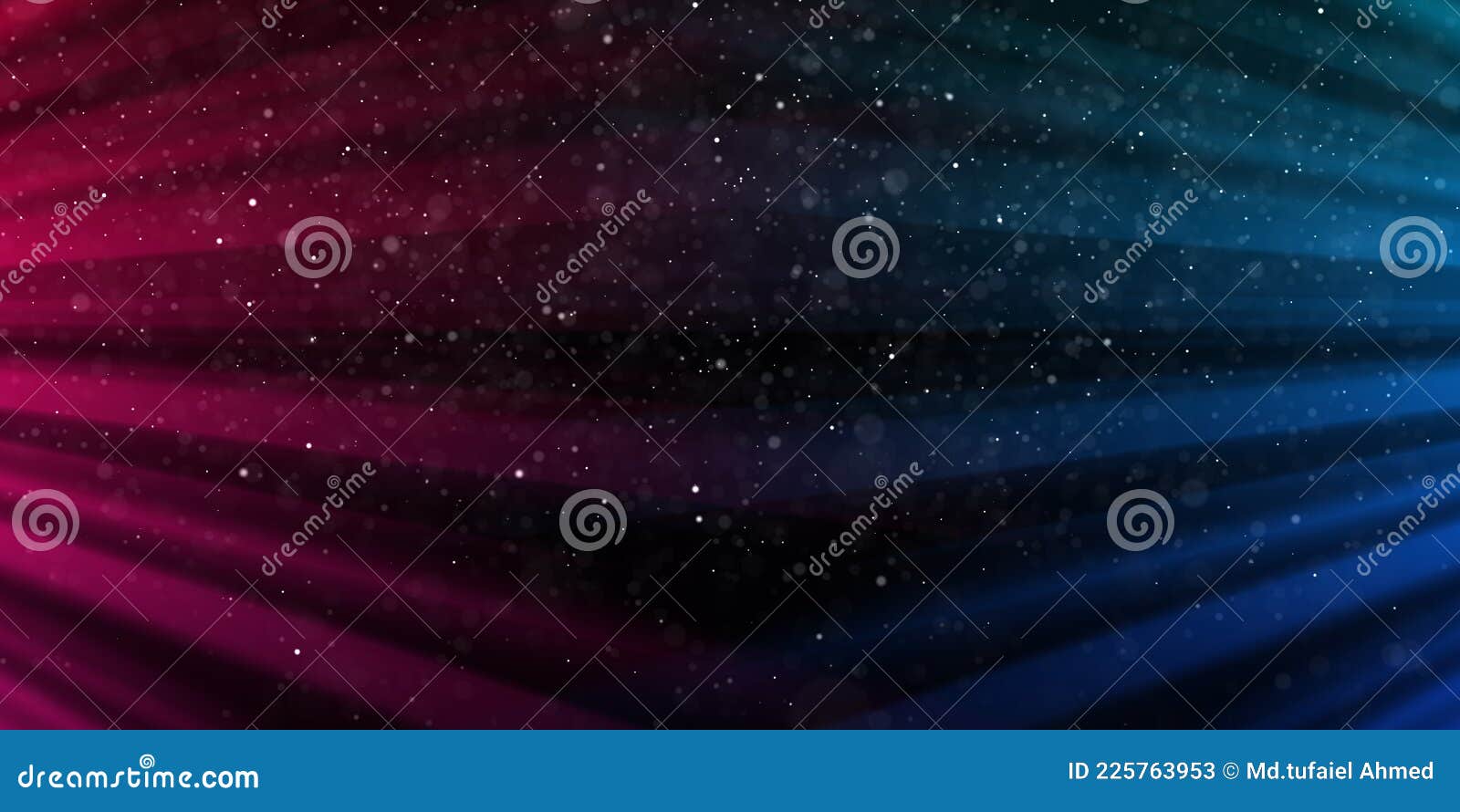 Light Effect Galaxy Sky Space Background with Stars and Planetrs. Stock ...
