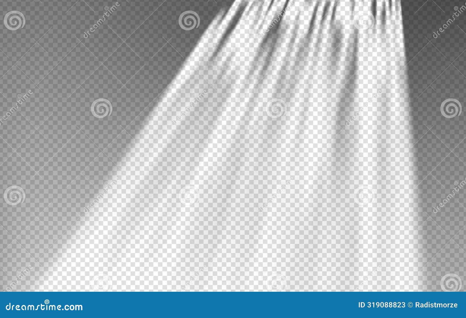 Light Effect Shadow Overlay God Rays Isolated Transparent Background ...
