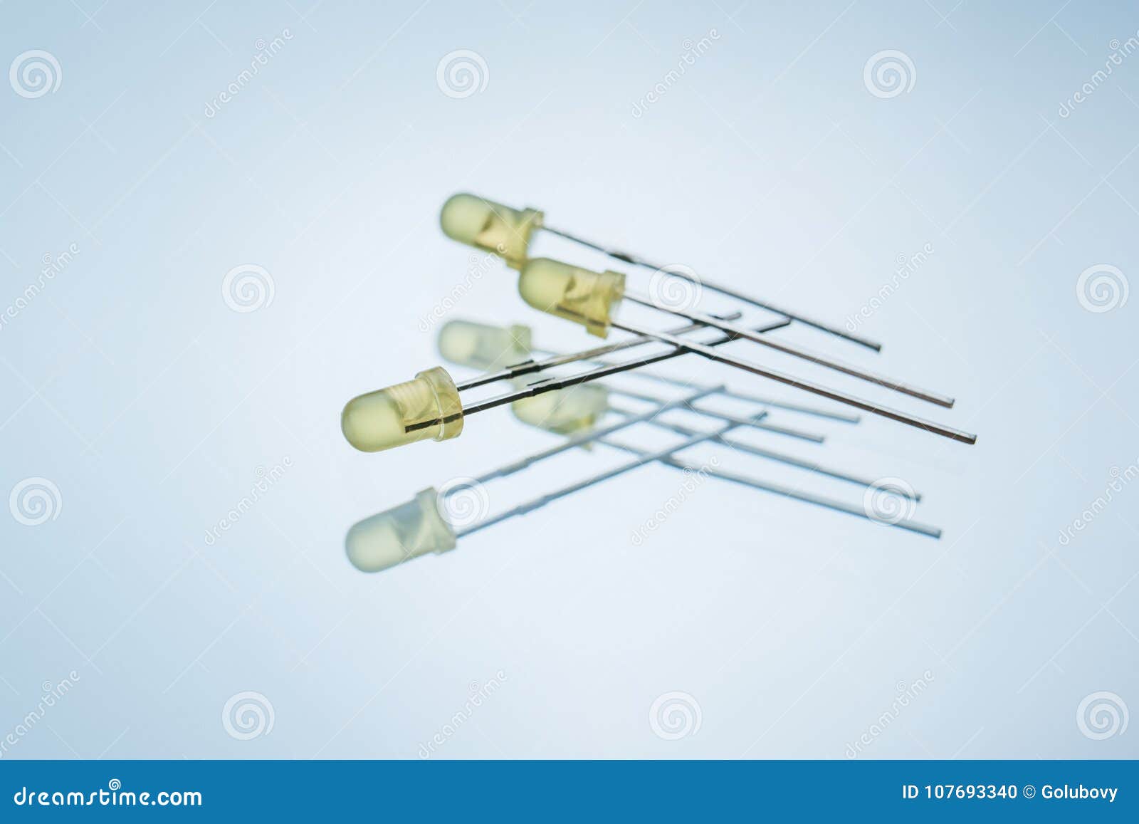 Light Emitting Diode Electronic Component Stock Photo - Image of ...