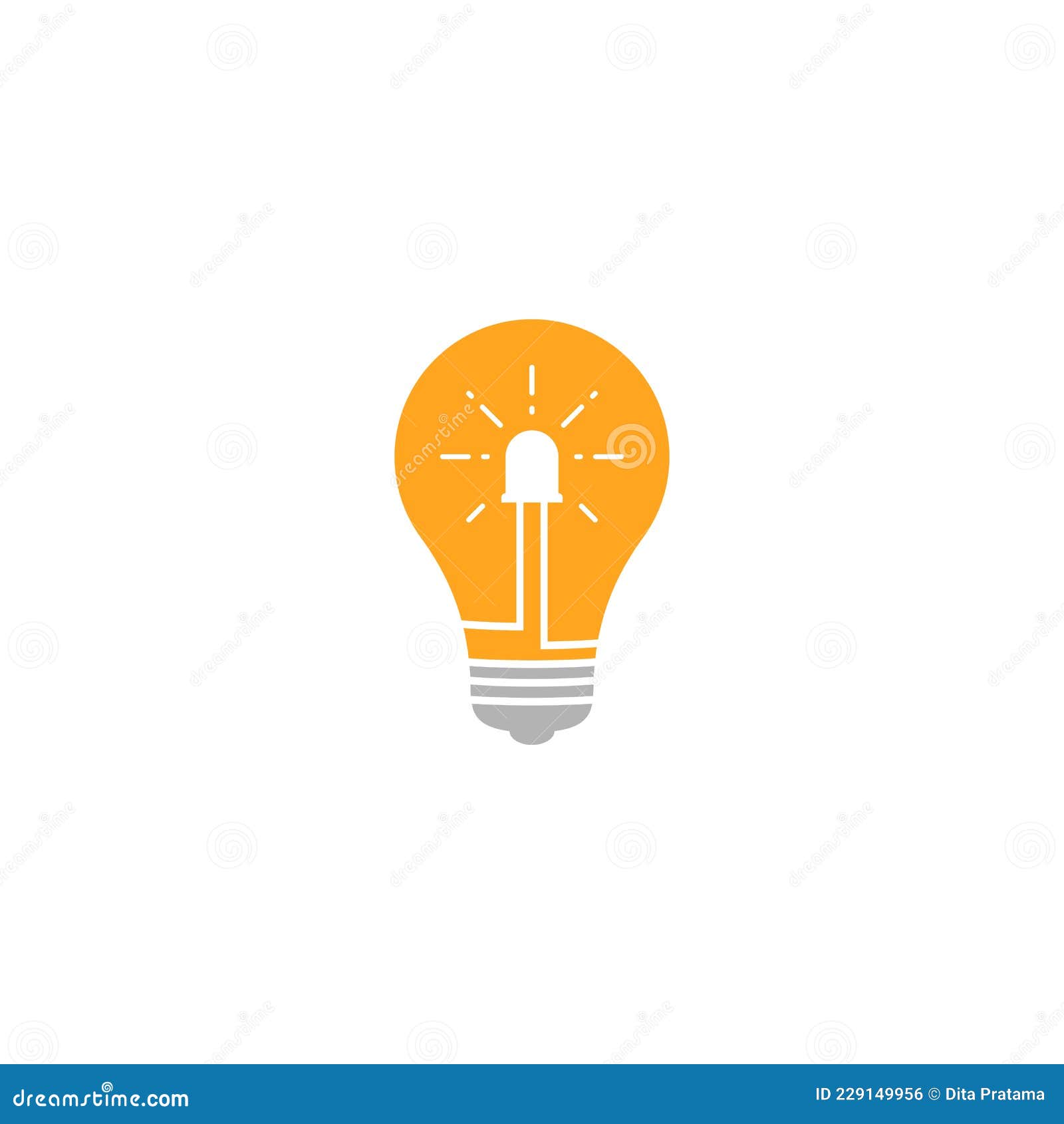 Light Emitting Diode LED Logo, Led As a Replacement for Light Bulbs ...