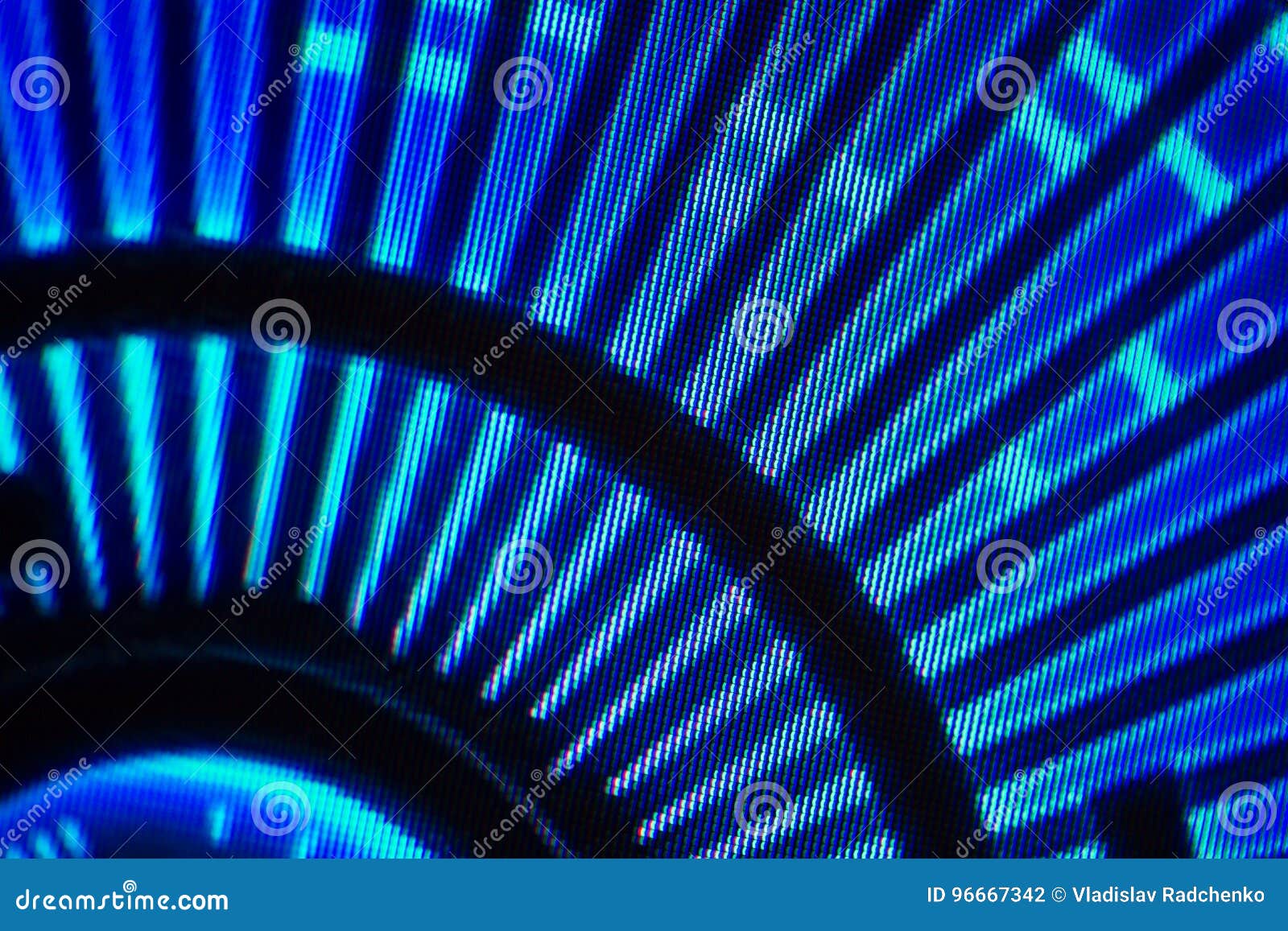 Light Emitting Diodes for LED Display. Digital LED Screen Background ...