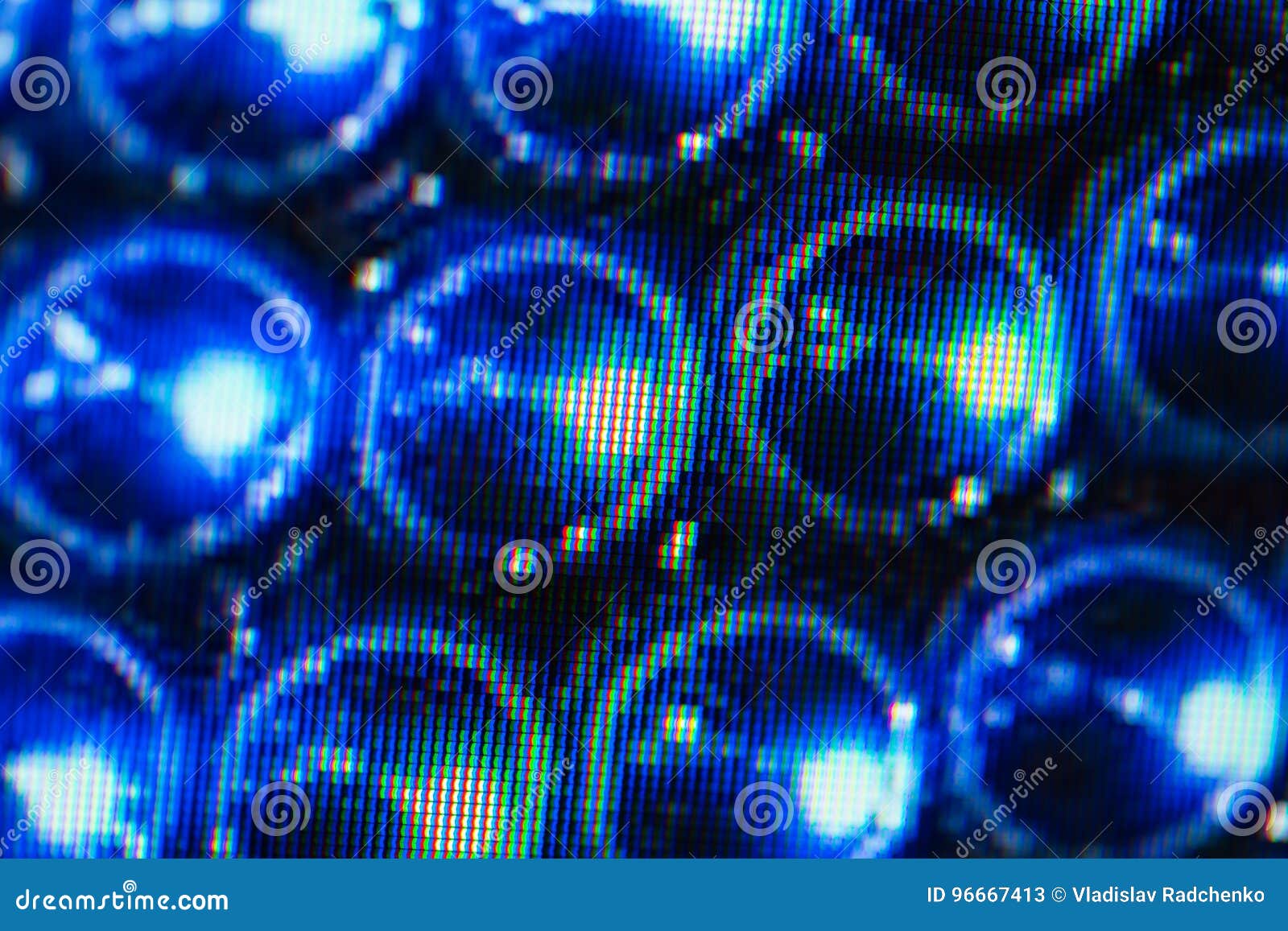 Light Emitting Diodes for LED Display. Digital LED Screen Background ...