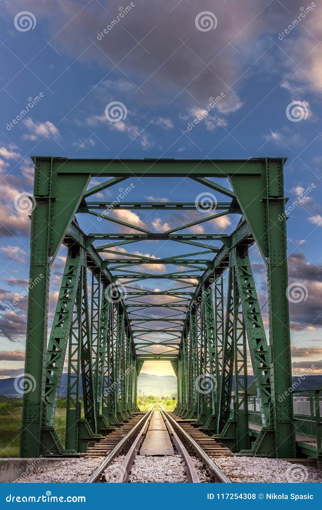 Light at the End of the Bridge Stock Photo - Image of design, leading ...