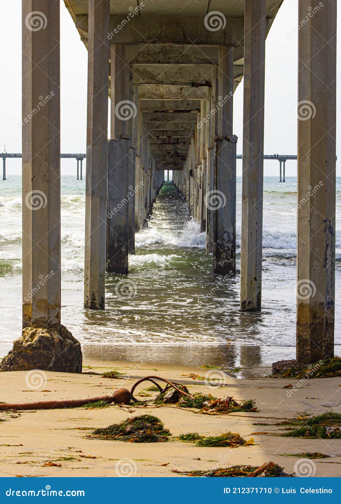 Light at the End of the Bridge Stock Photo - Image of infinity, light ...