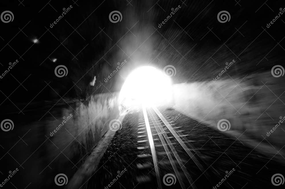 Train tunnle stock photo. Image of exit, railroad, hopeful - 29862614