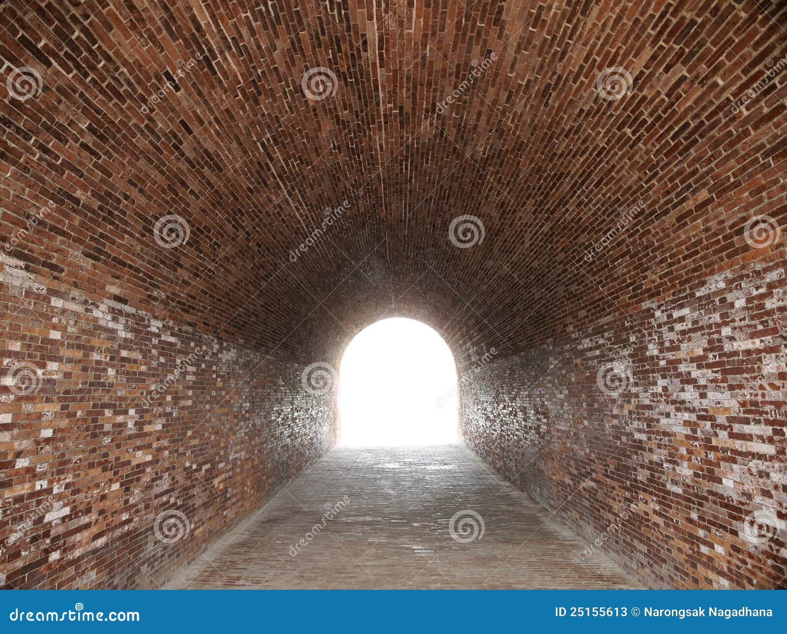 Light at the End of the Tunnel Stock Image - Image of gloomy ...