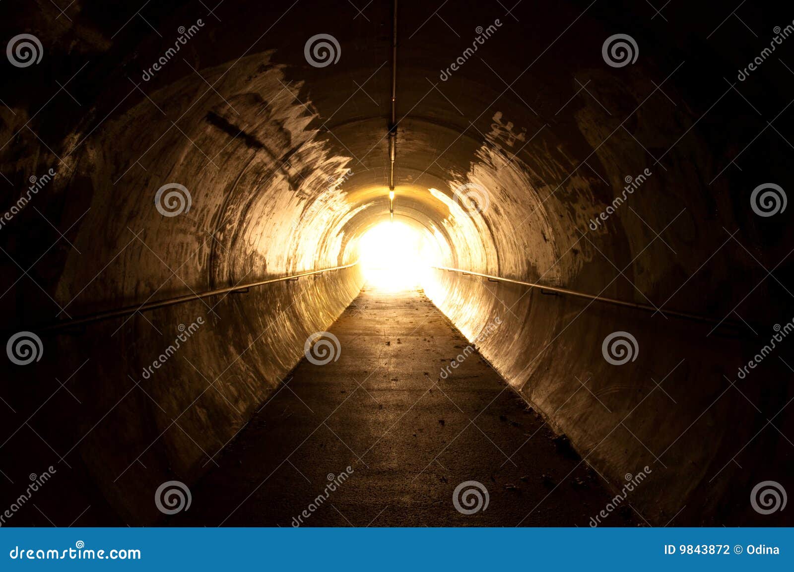 Light at the End of the Tunnel Stock Photo - Image of experience, death ...