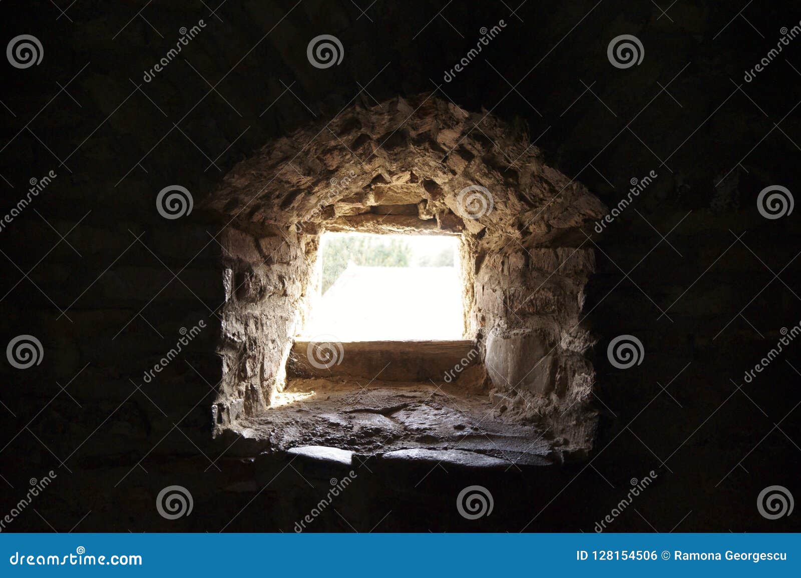 The Light at the End of the Tunnel, Window Stock Photo - Image of dark ...
