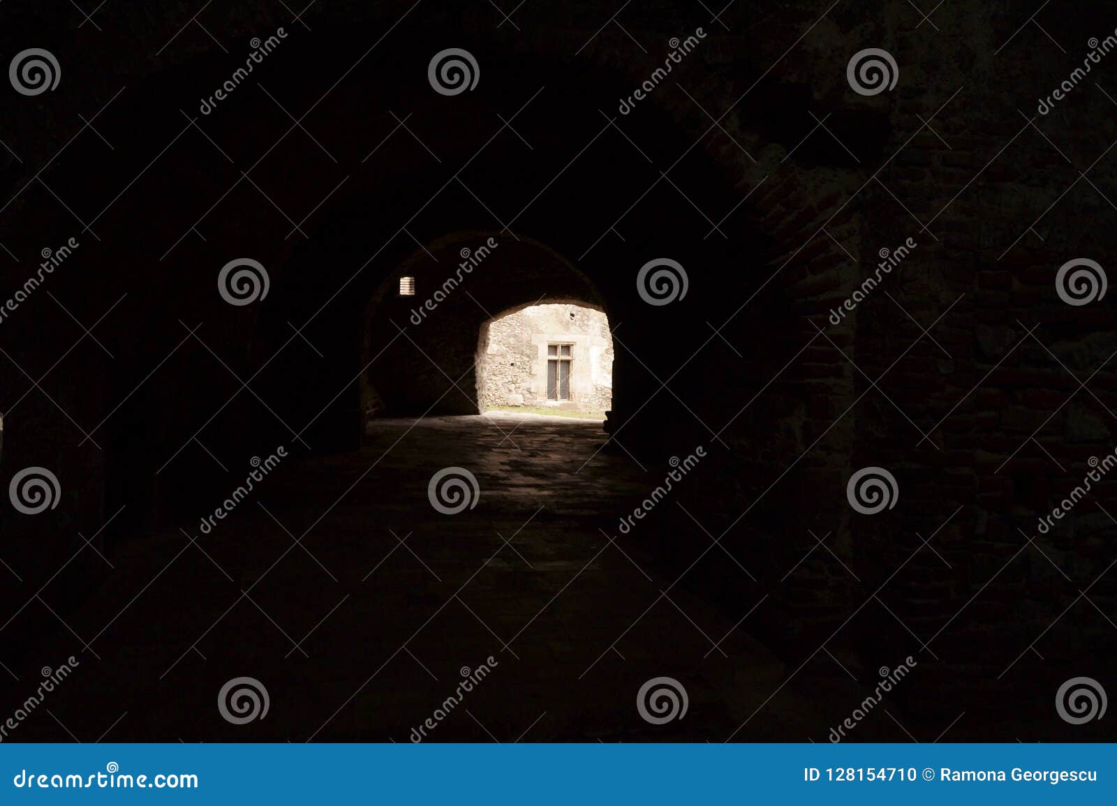 The Light at the End of the Tunnel, Window Stock Photo - Image of road ...