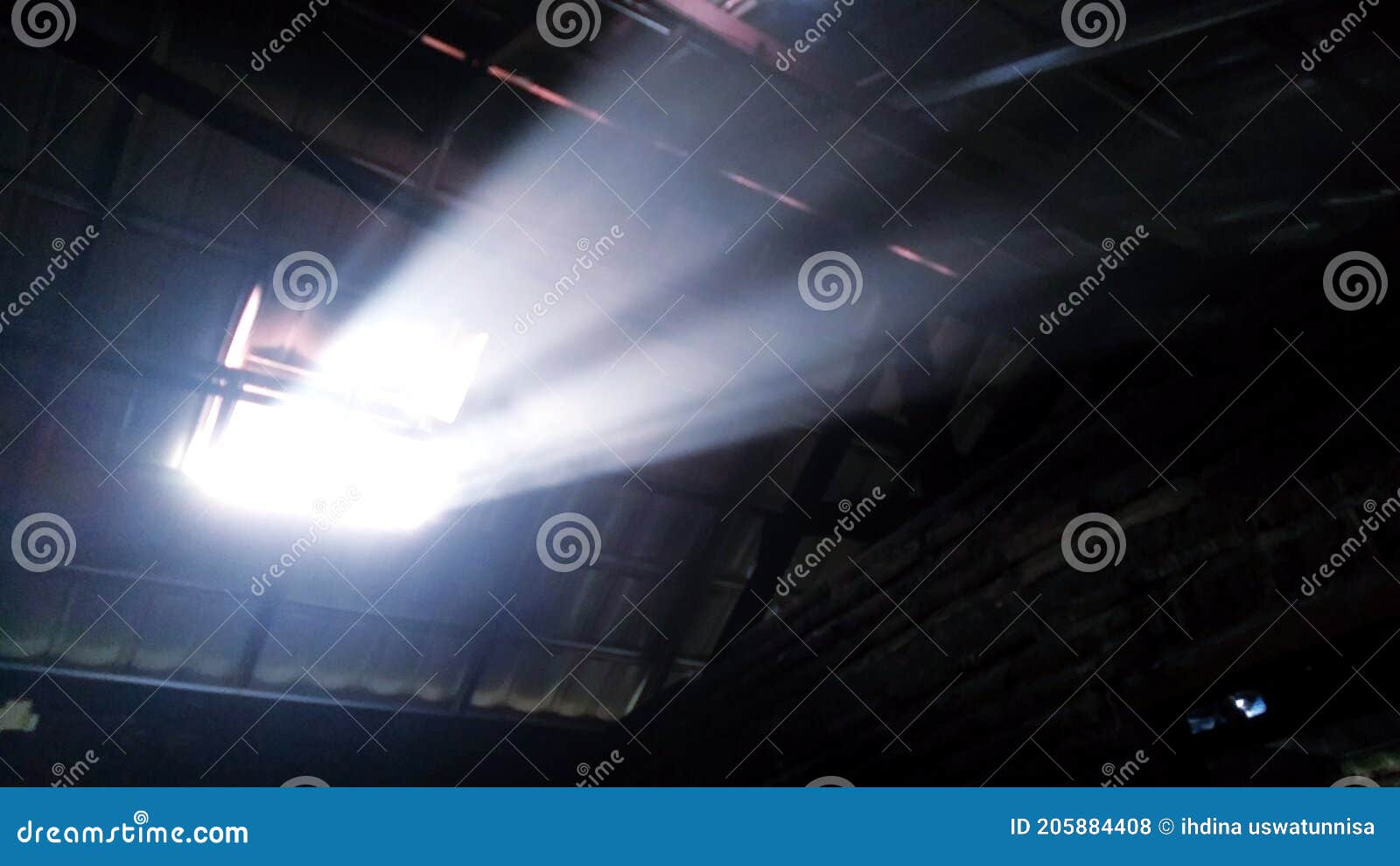 Light Entering through the Roof of the House Stock Photo - Image of ...