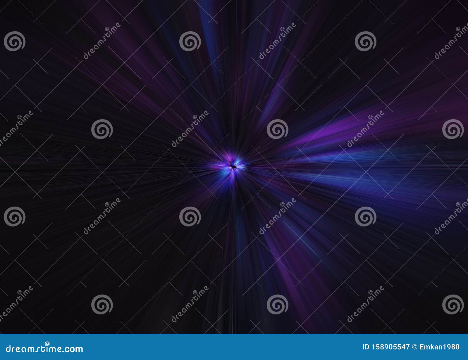 Light Explosion Star with Glowing Particles and Lines. Beautiful ...