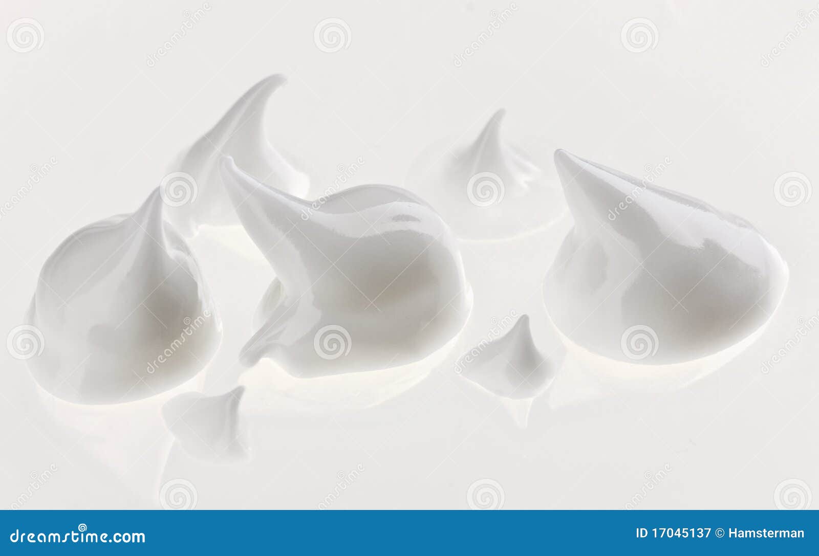 Light Face Cream Drops Samples Stock Image - Image of foundation, touch ...