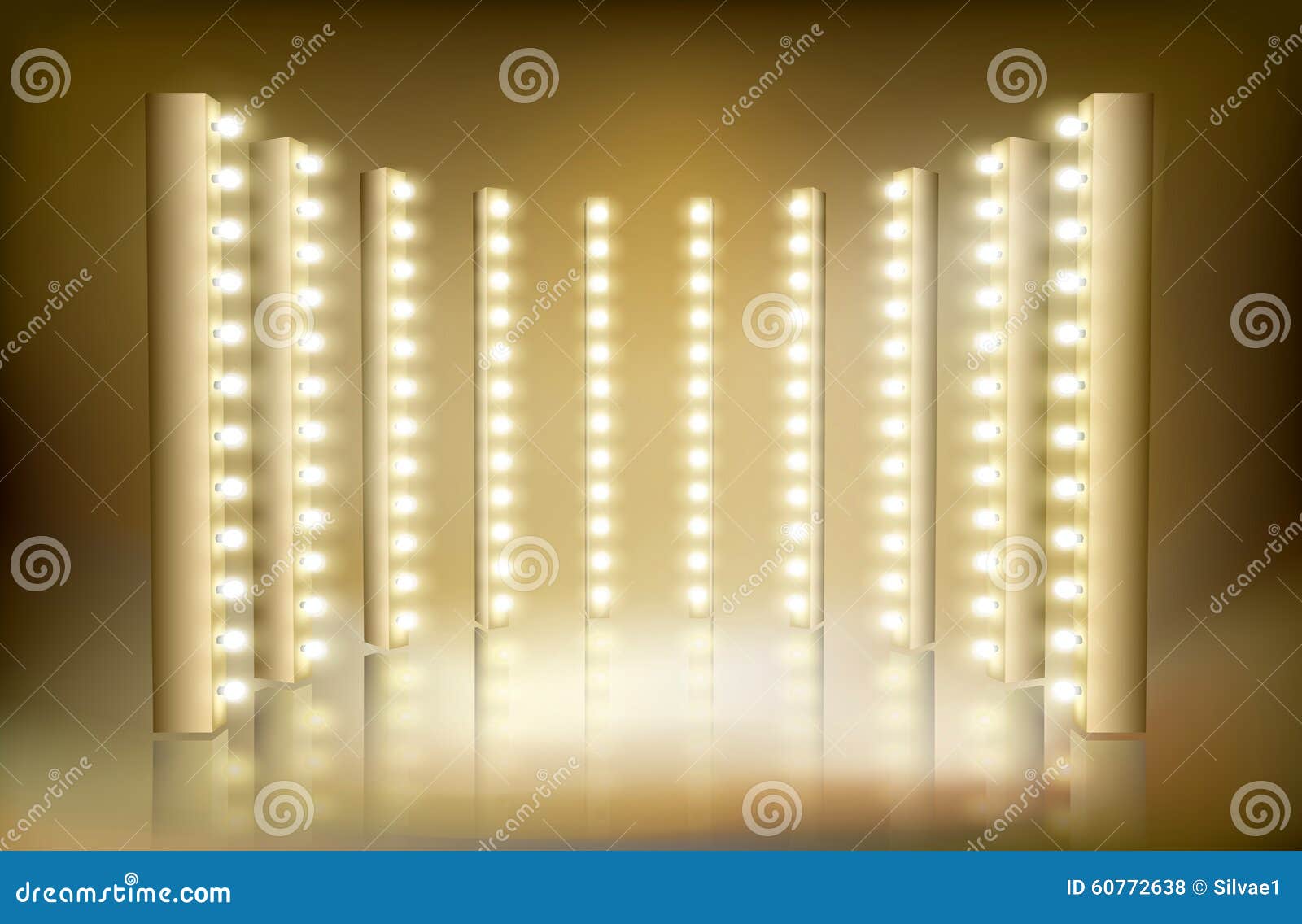 Light Festival. Vector Illustration. Stock Vector - Illustration of ...