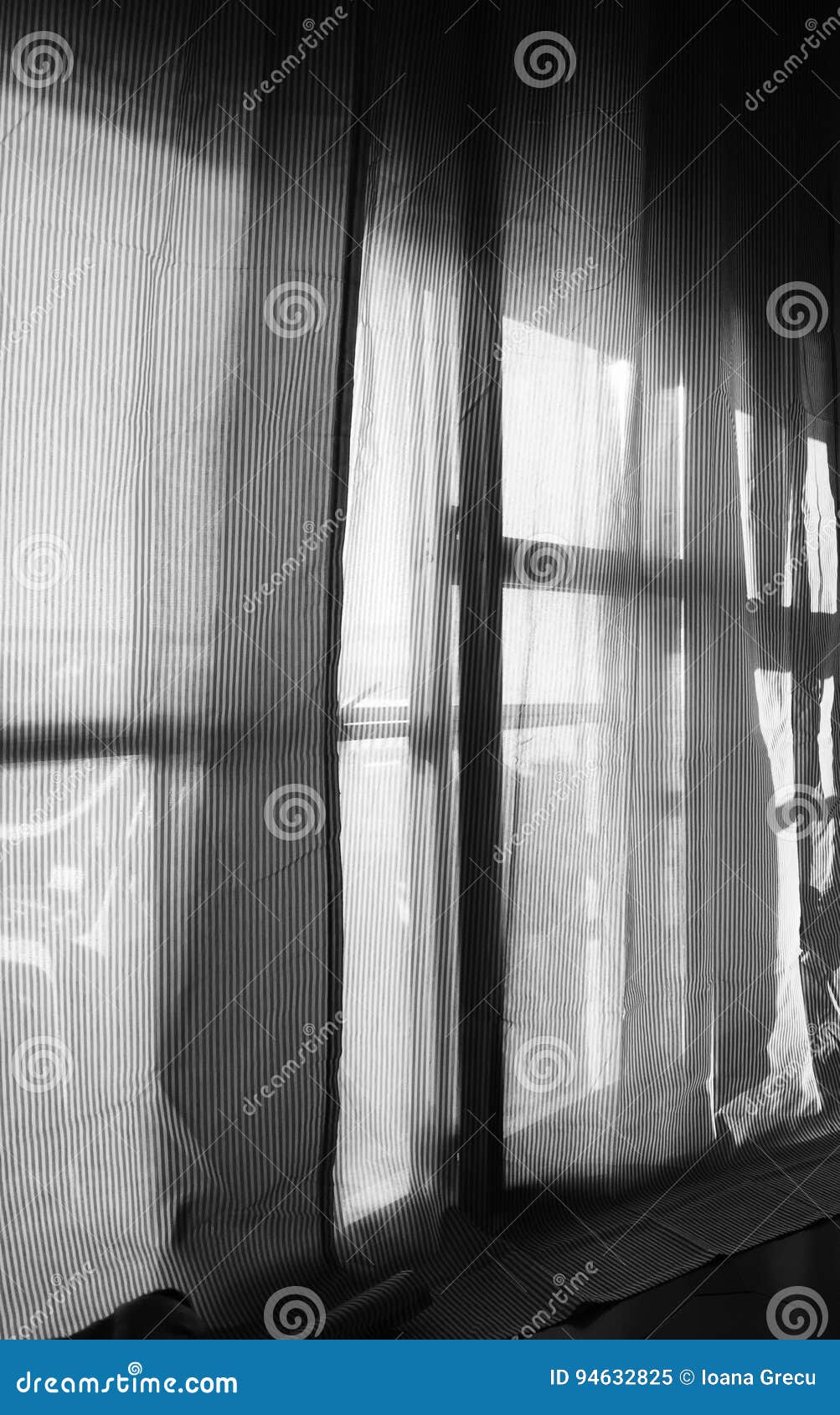 Light Filtering through Curtains Stock Image - Image of sunset, feeling ...