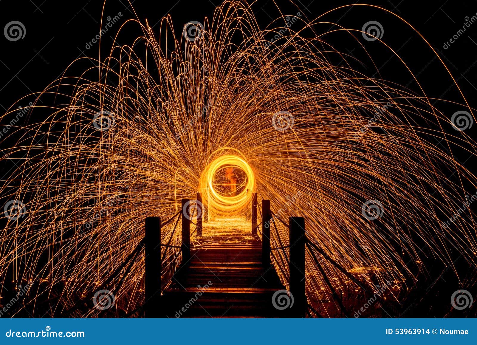 Light fire Spin stock photo. Image of surreal, lapse - 53963914