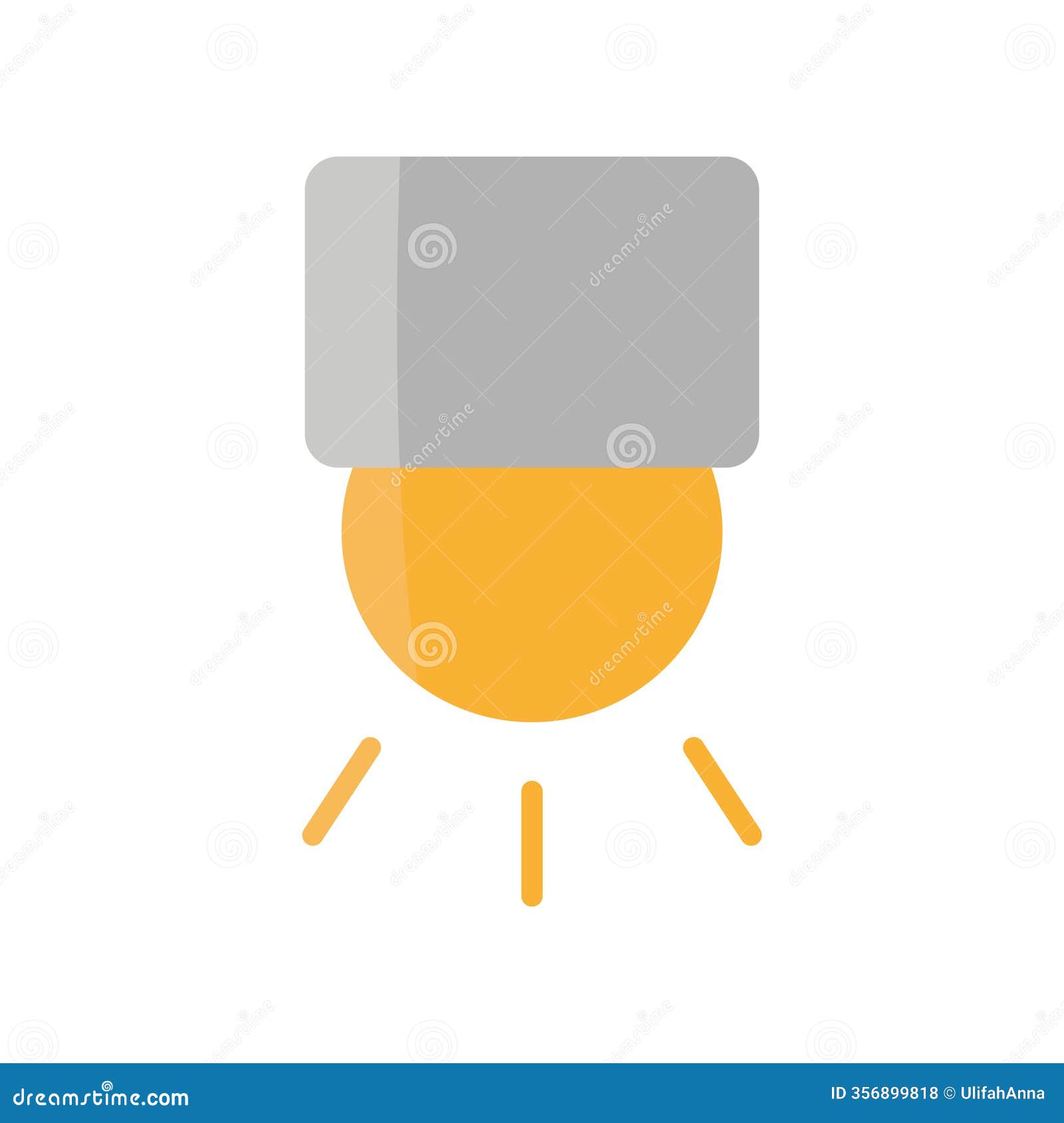 Light Fixture Bathroom Icon Vector Basic Design Simple And Modern ...