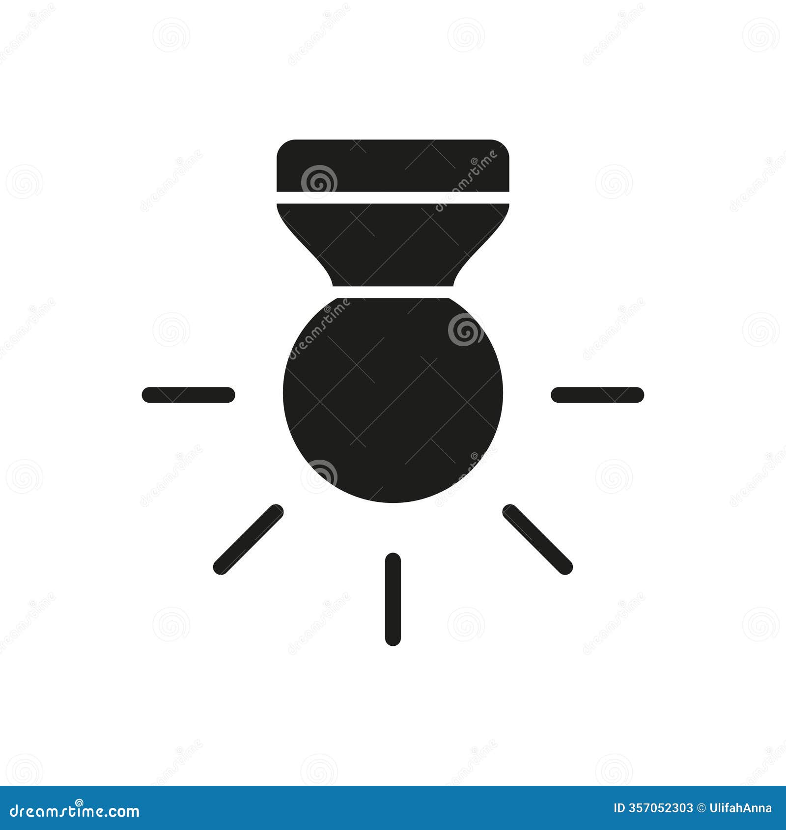 Light Fixture Bathroom Icon Vector Basic Design Simple And Modern ...