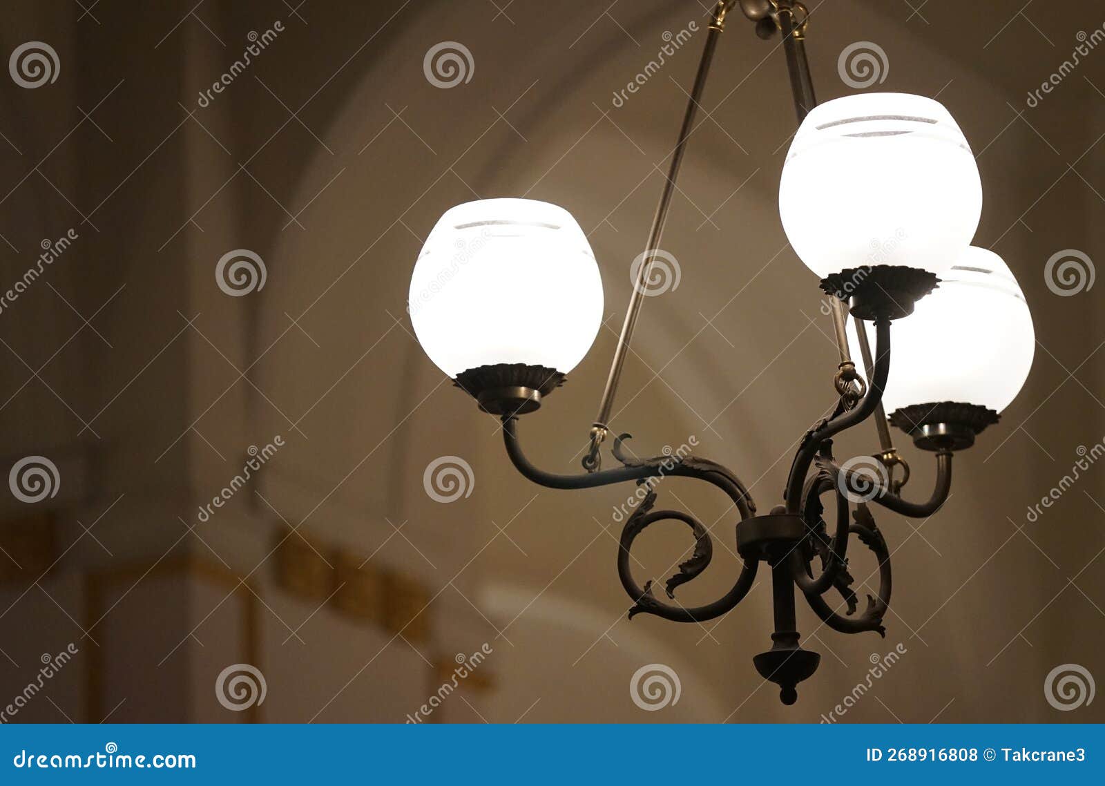 Light fixture stock photo. Image of chandelier, symmetry - 268916808