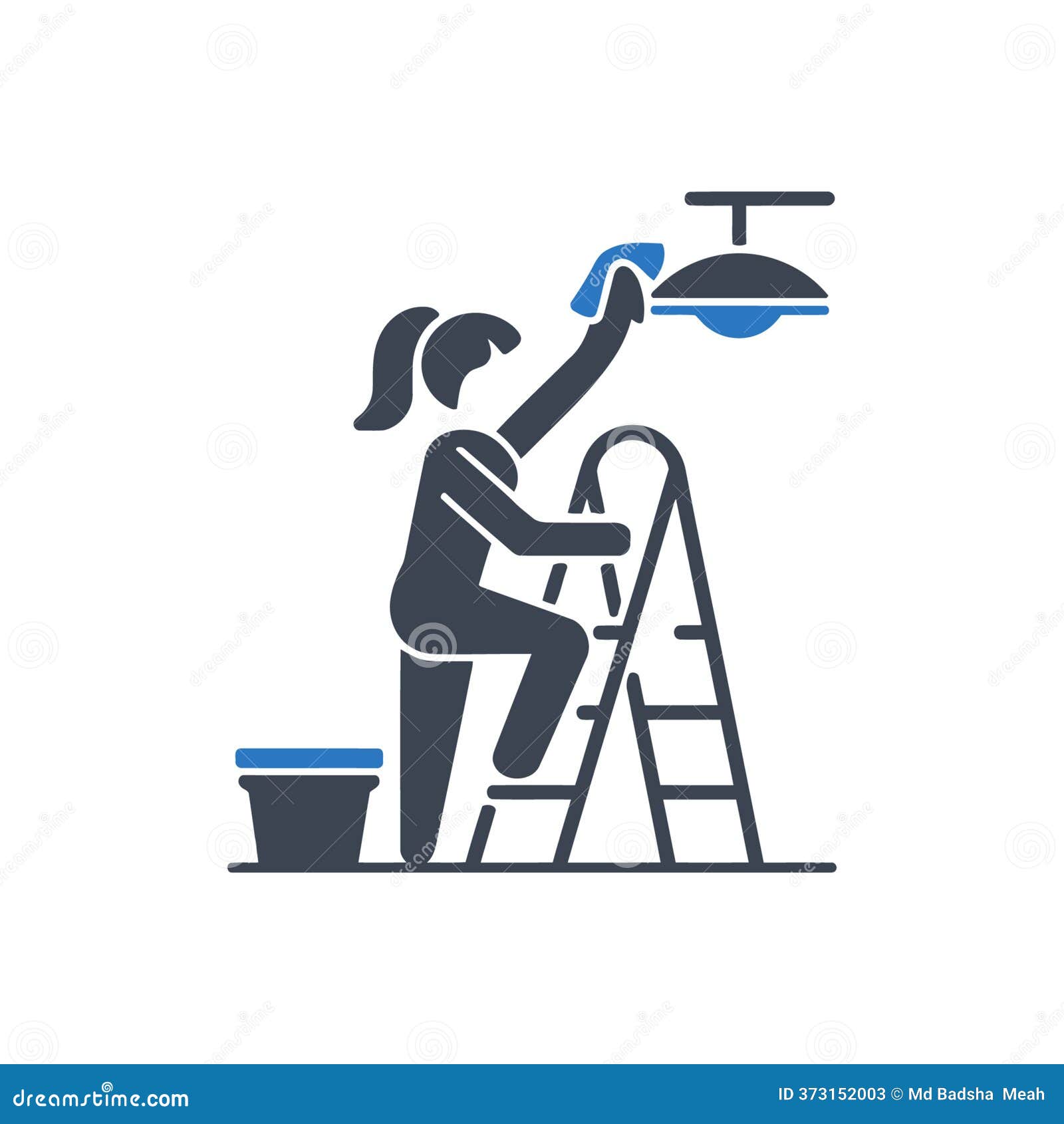 Light Fixture Bathroom Icon Vector Basic Design Simple And Modern ...