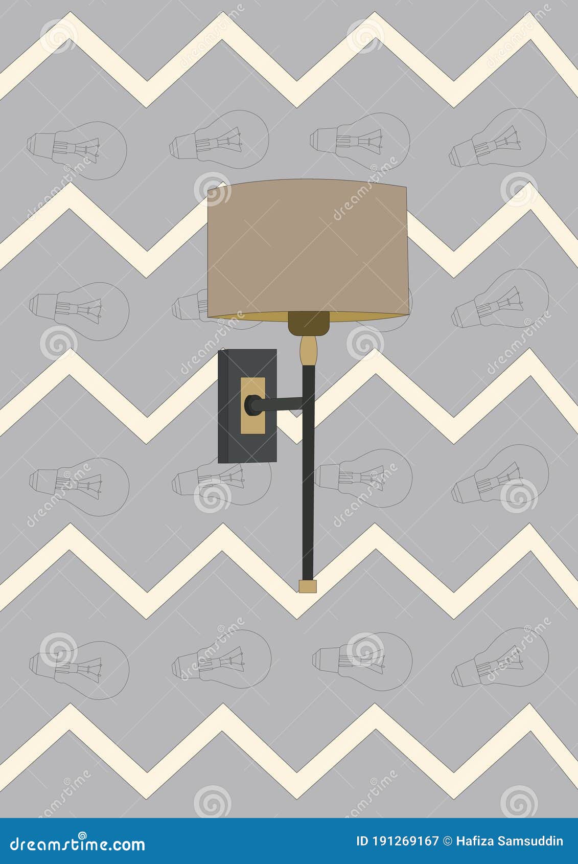 Light Fixture. Vector Illustration Decorative Design Stock Vector ...