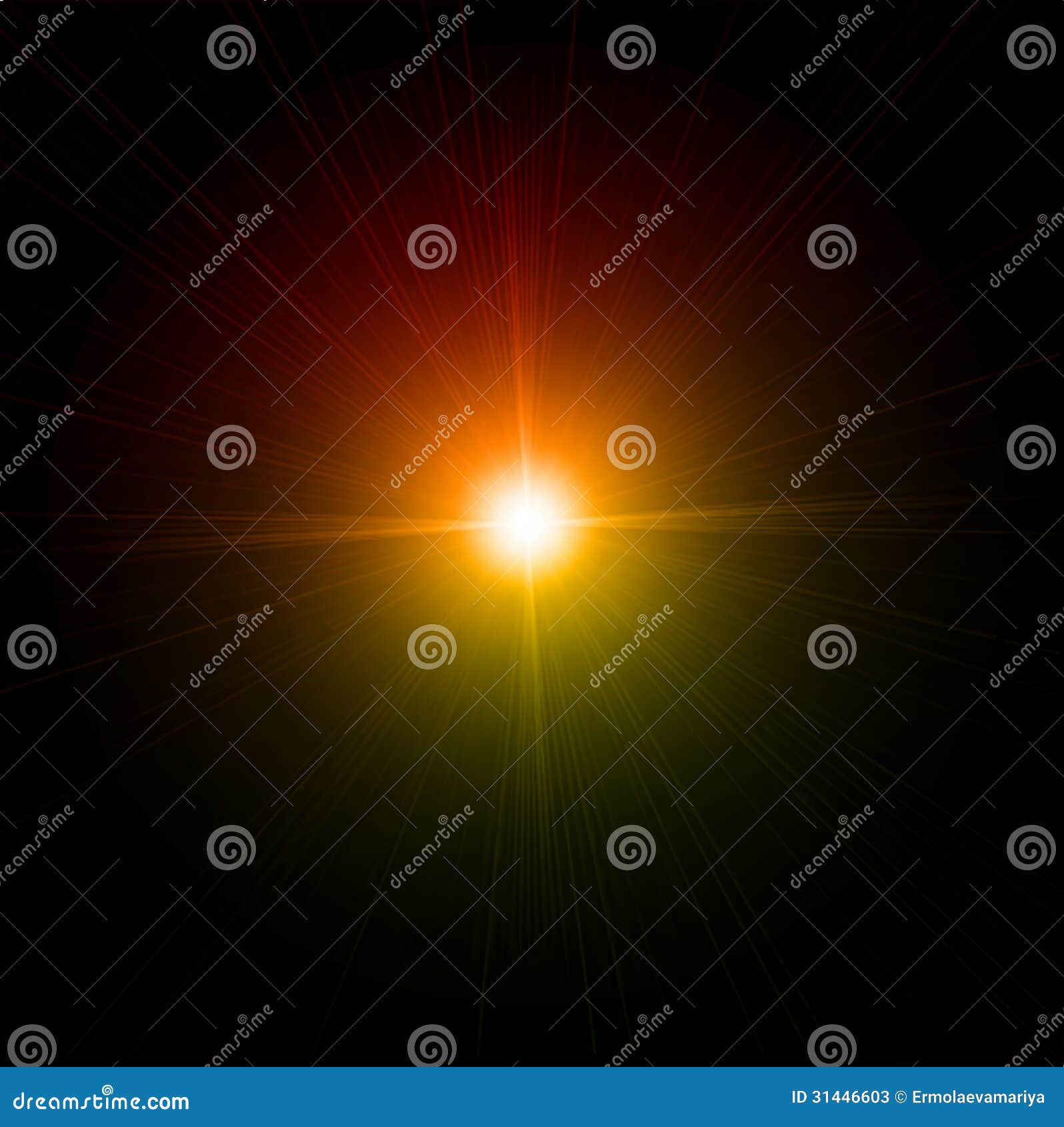 Light flare effect. Vector stock vector. Illustration of backdrop ...