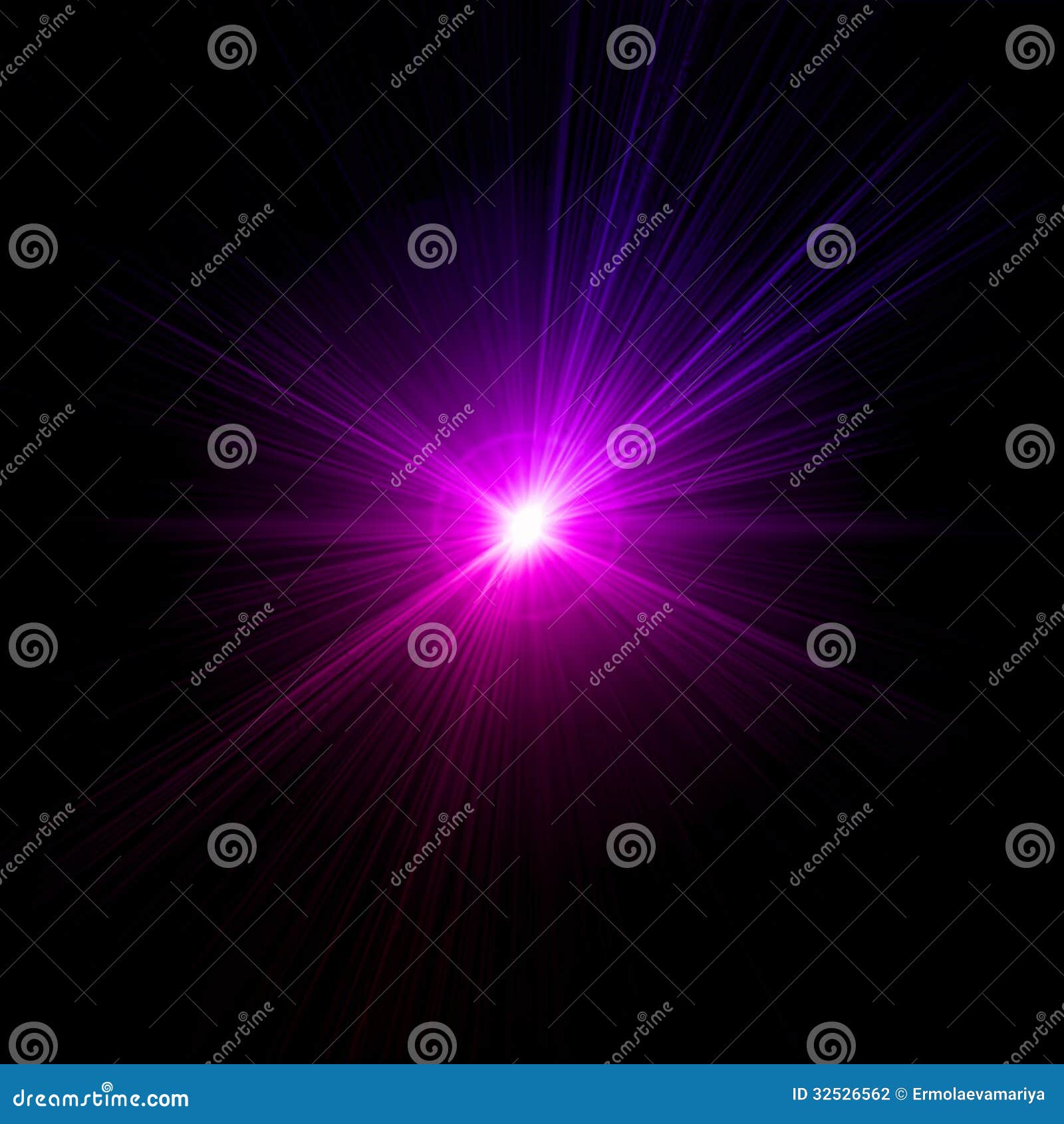 Light Flare Pink Effect. Vector Stock Vector - Illustration of energy ...