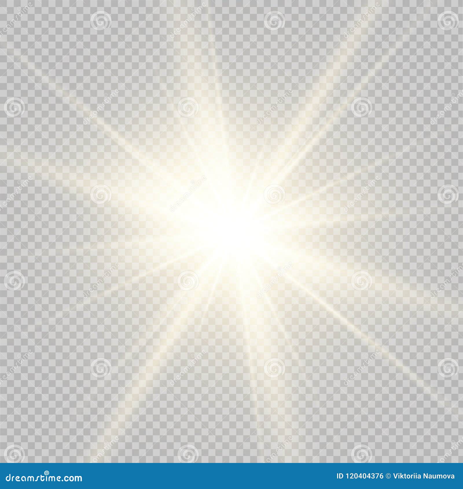 Light Flare Special Effect. Vector Illustration Stock Vector ...