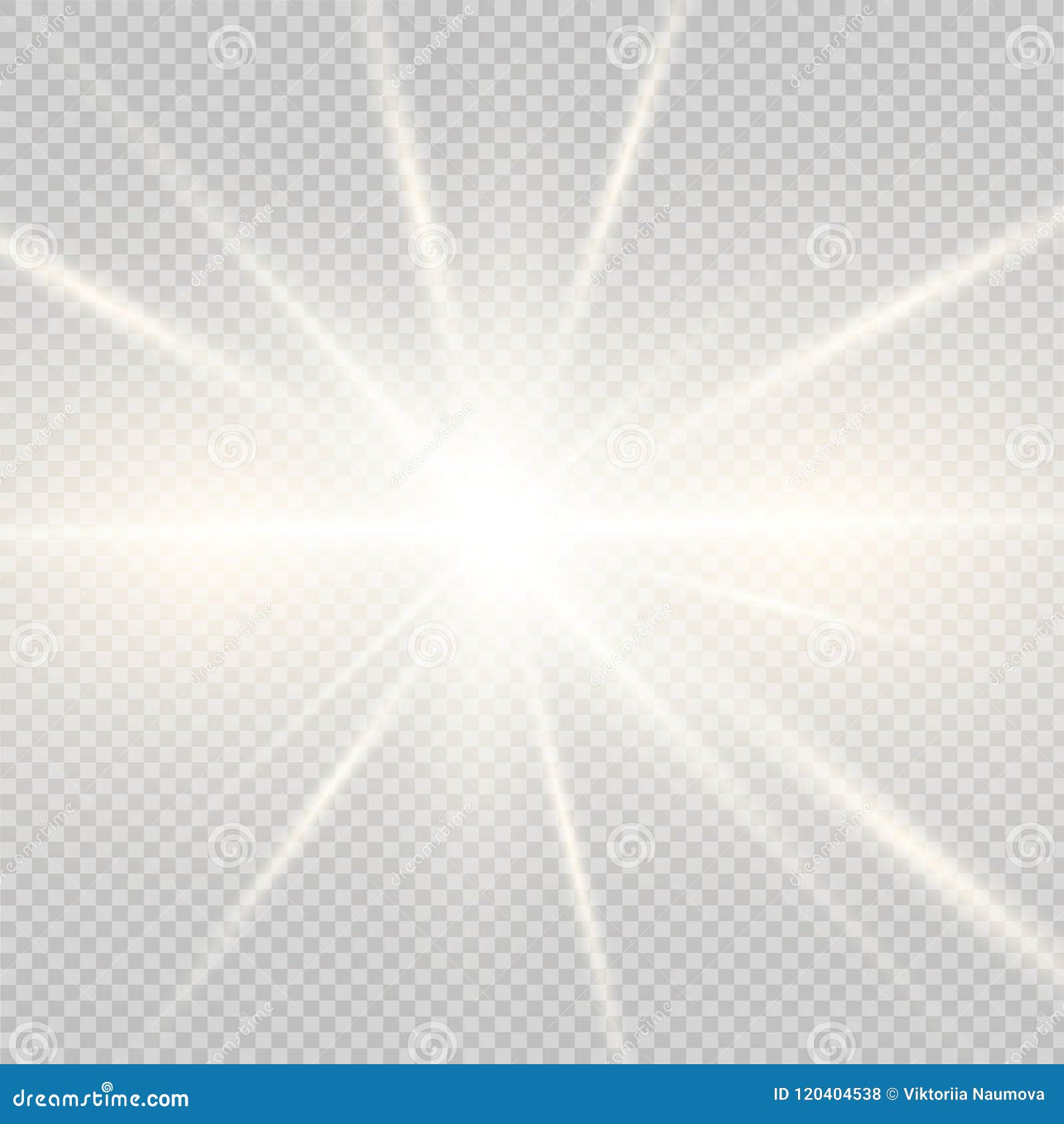 Light Flare Special Effect. Vector Illustration Stock Vector ...