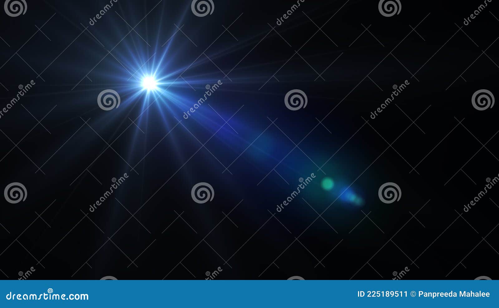 Light Flash on Black Background Stock Illustration - Illustration of ...