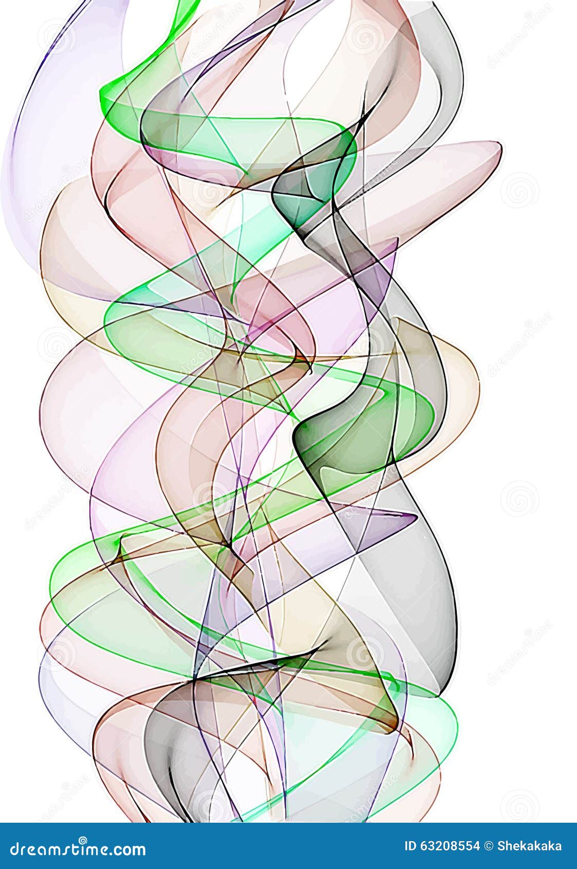 Light Flow Background. Vector Version Stock Illustration - Illustration ...