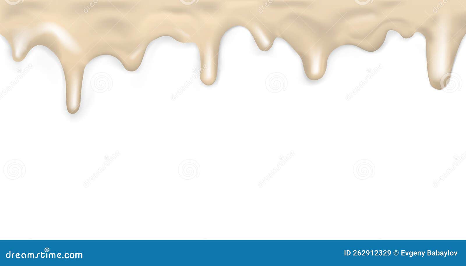 Light Flowing Caramel, on White Background Template - Vector Stock ...