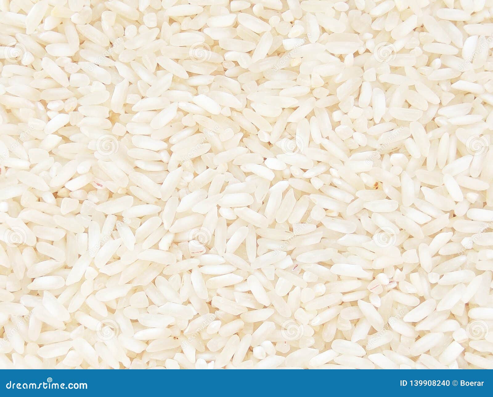 Light Food Pattern Background with Small Asian White Rice Stock Photo ...