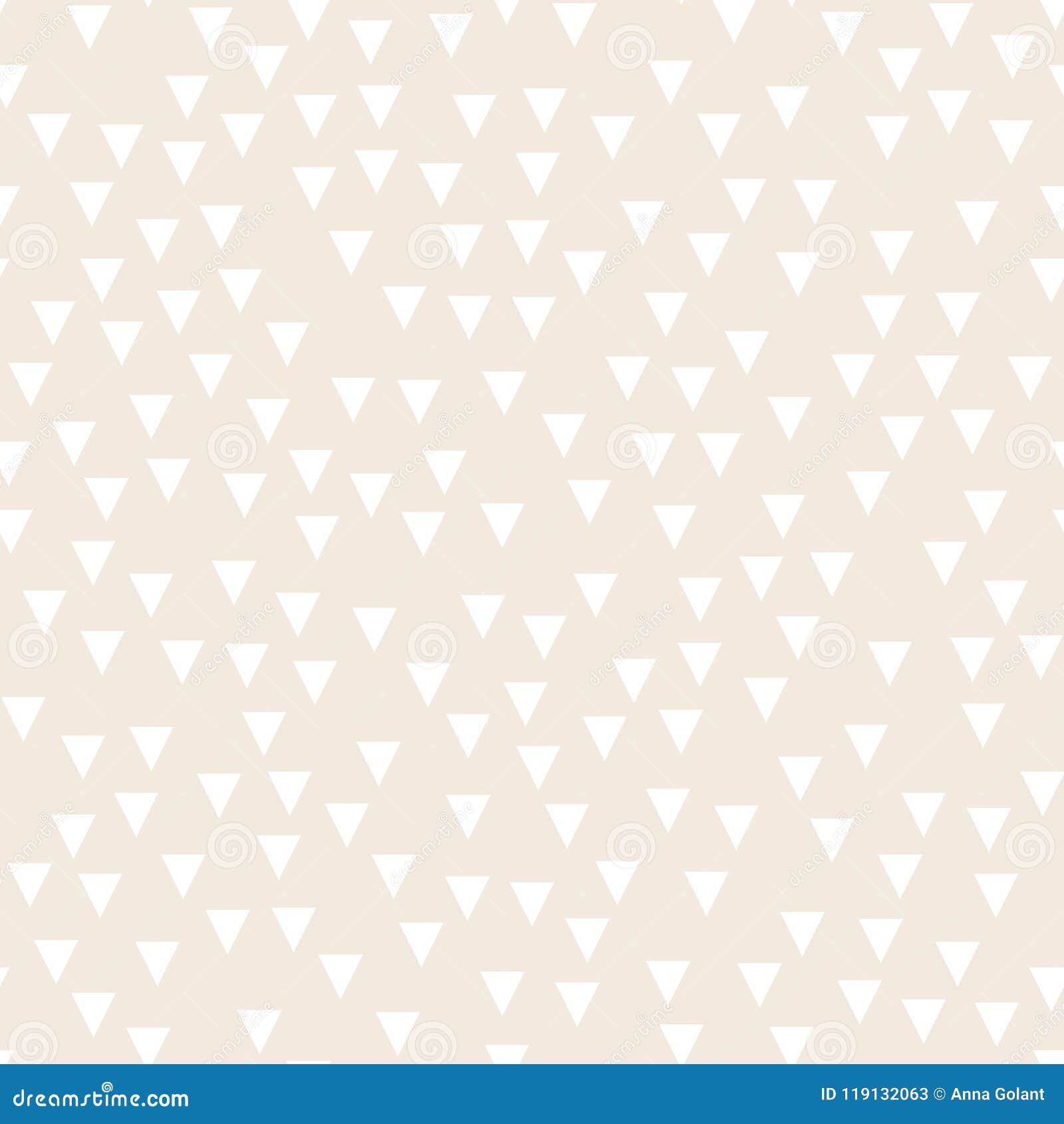 Light Geometric Background with Triangles. Seamless Pattern Two Colors ...