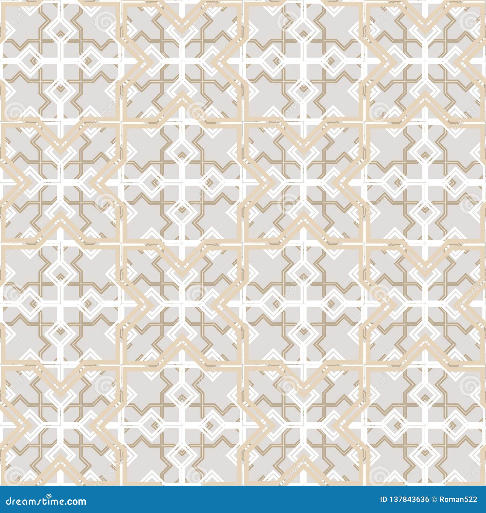 Light geometric pattern stock vector. Illustration of gray - 137843636