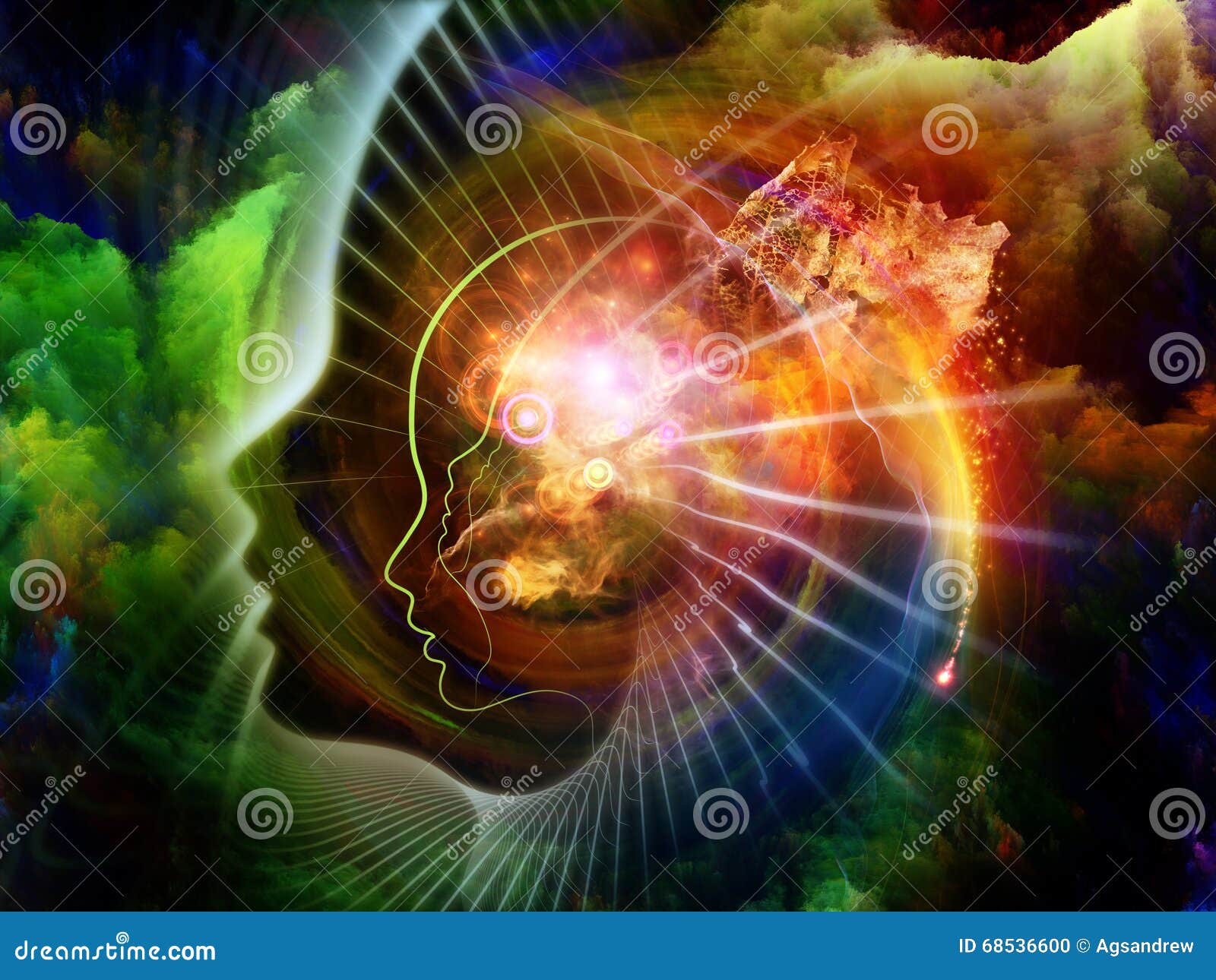 The Light within stock photo. Image of collage, eternity - 68536600