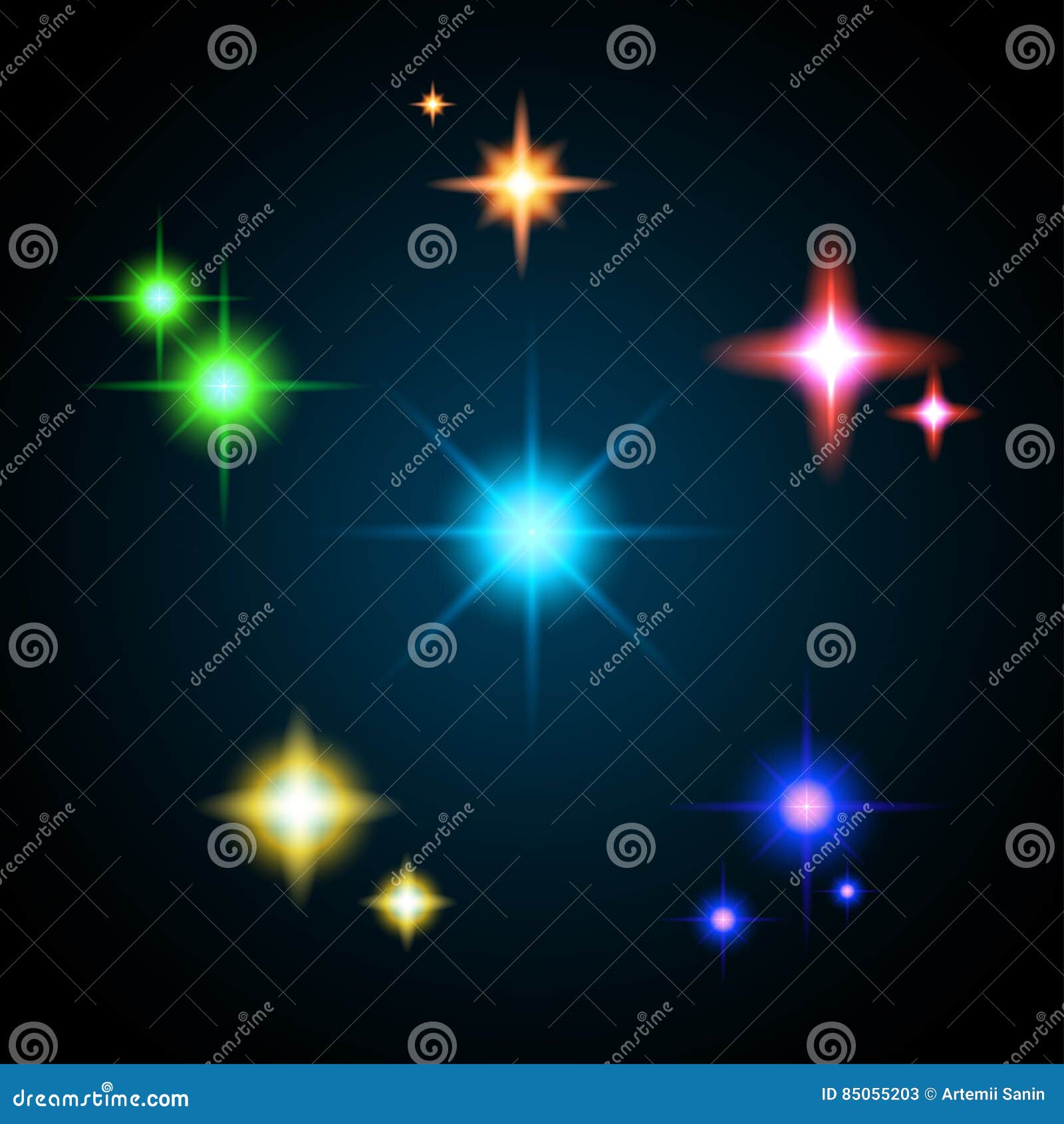 Gun Flash Effects. Realistic Special Effects Steps Of Smoke Clouds And ...