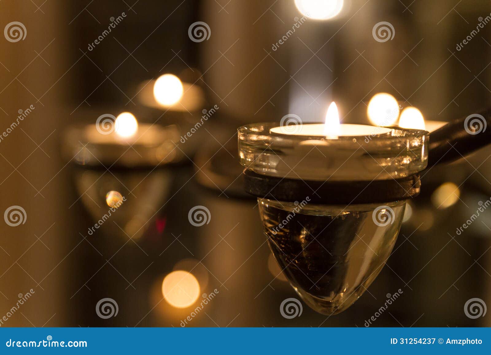 Light in a Glass stock image. Image of peaceful, festive - 31254237