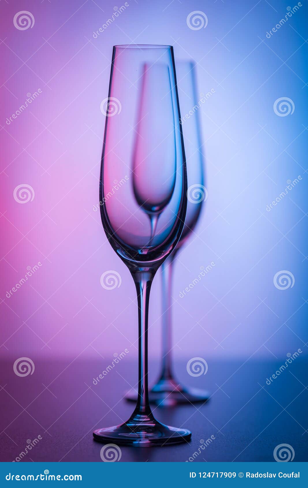 Light and Glasses Reflection Stock Image - Image of liquid, empty ...