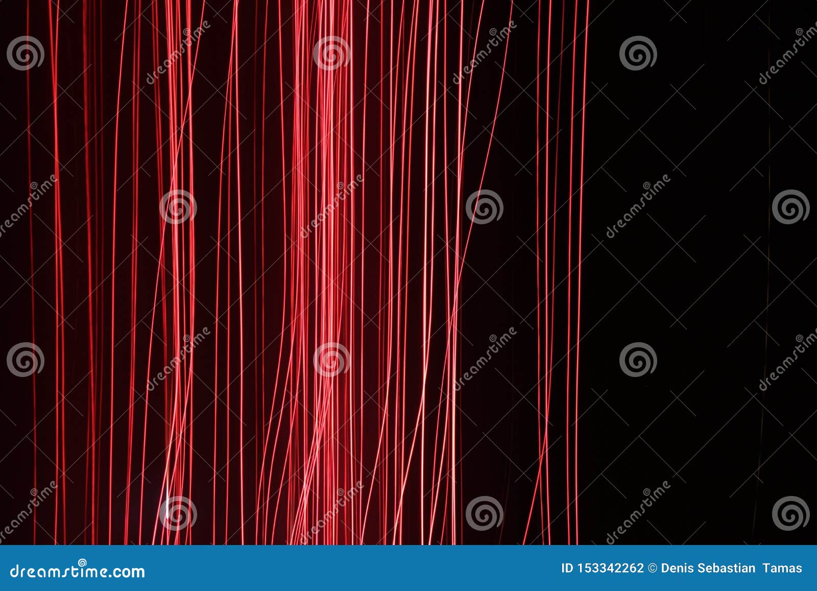 Light glowing strings stock illustration. Illustration of strings ...