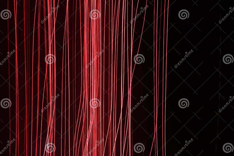 Light glowing strings stock illustration. Illustration of strings ...