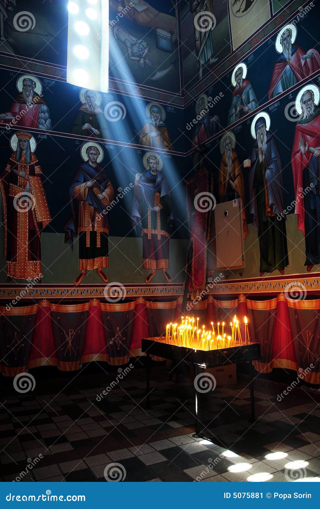 Light from God stock image. Image of catholic, orthodox - 5075881