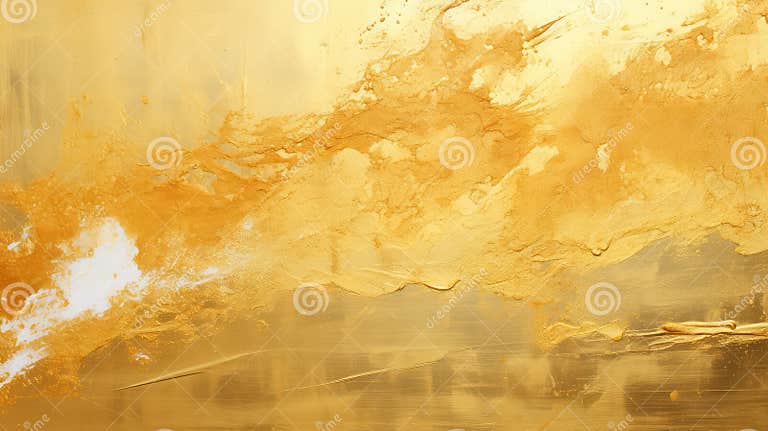 Light gold paint splash stock illustration. Illustration of texture ...