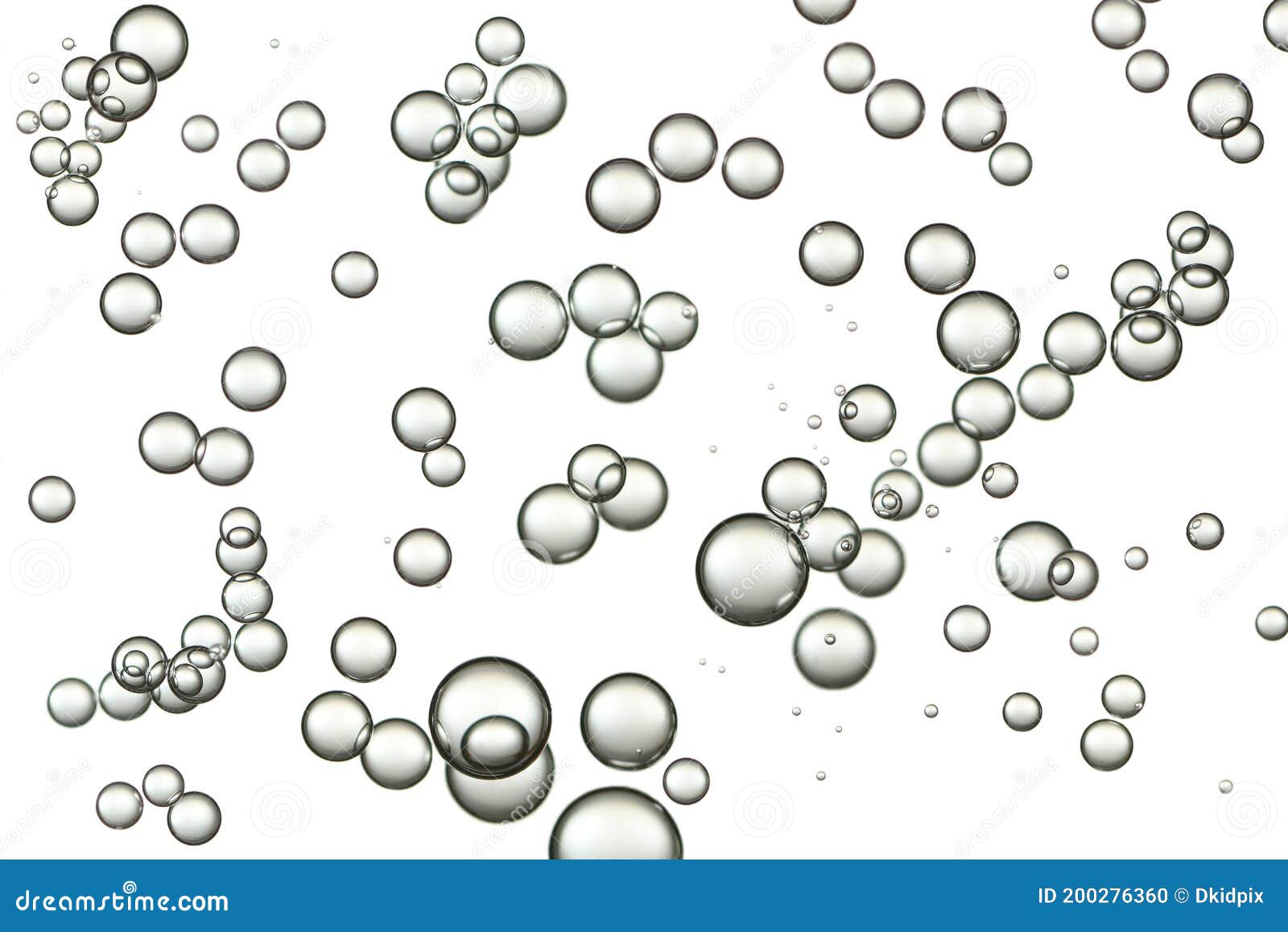 Light gray bubbles stock photo. Image of drop, aerated - 200276360