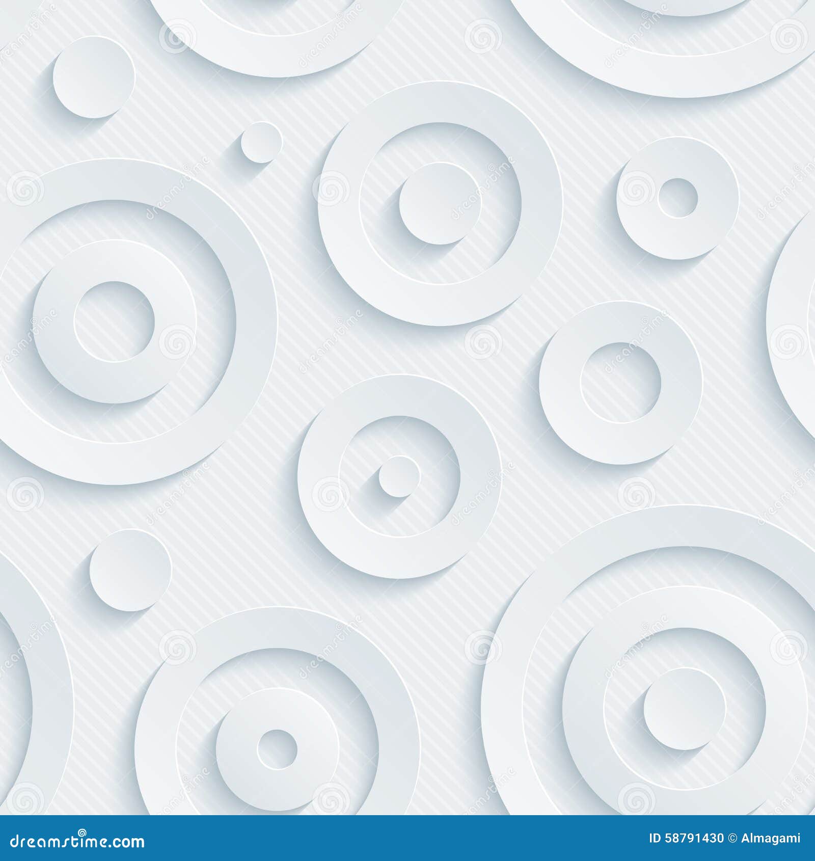 Light Gray Circles Walpaper. Stock Vector - Illustration of circles ...
