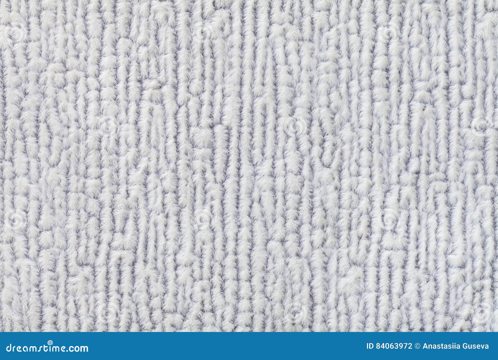 Light Gray Fluffy Background of Soft, Fleecy Cloth. Texture of Textile ...