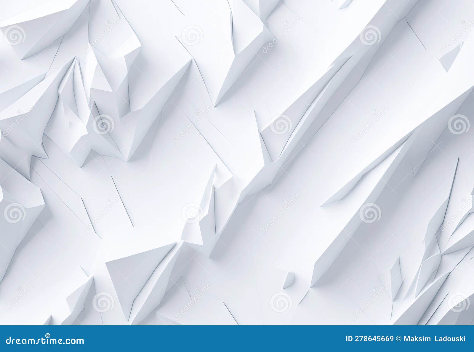 Light Gray Geometric Background. Generative AI Stock Illustration ...