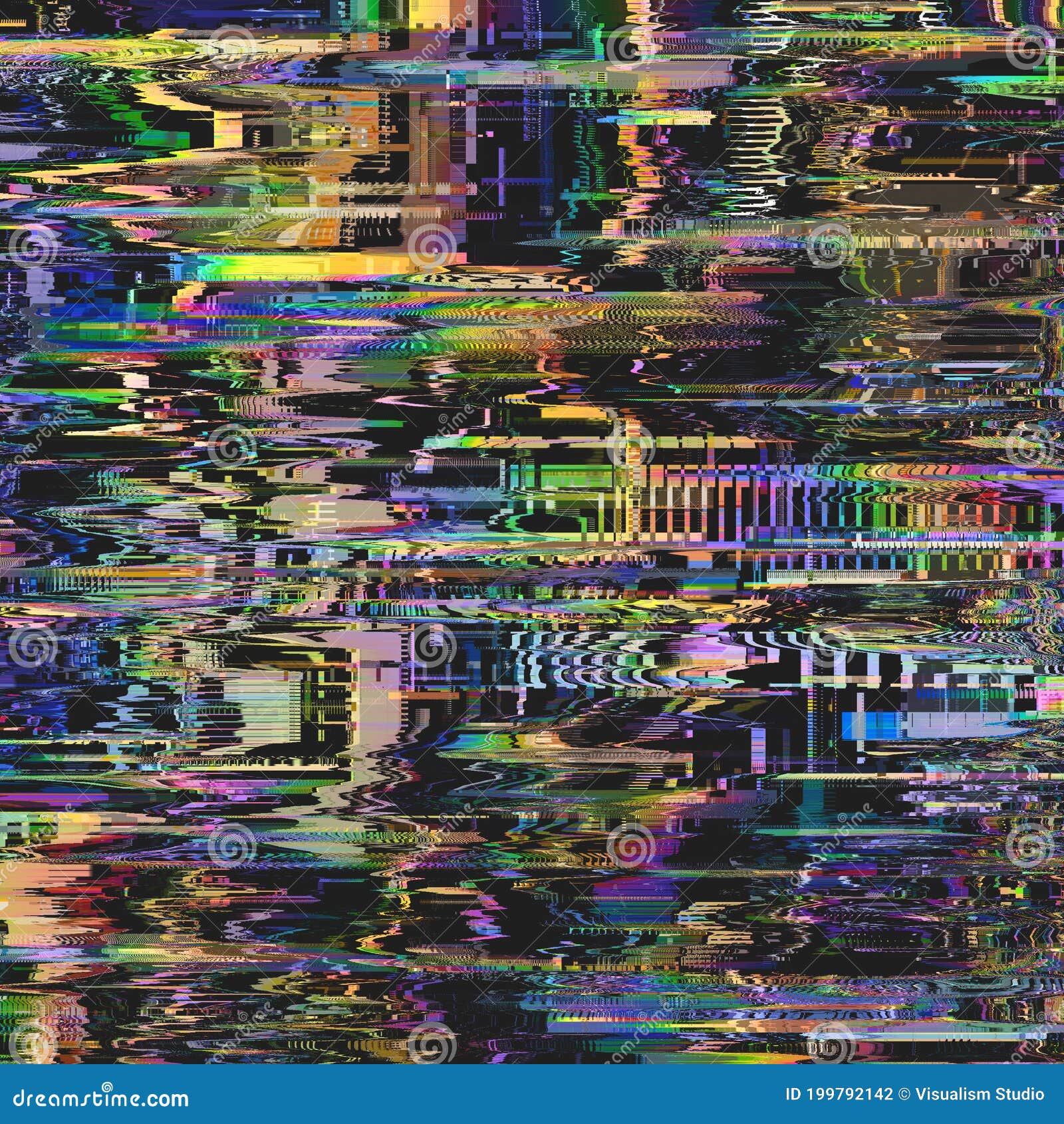 Light Gray Glitch Unique Design Abstract Digital Pixel Noise Error ...