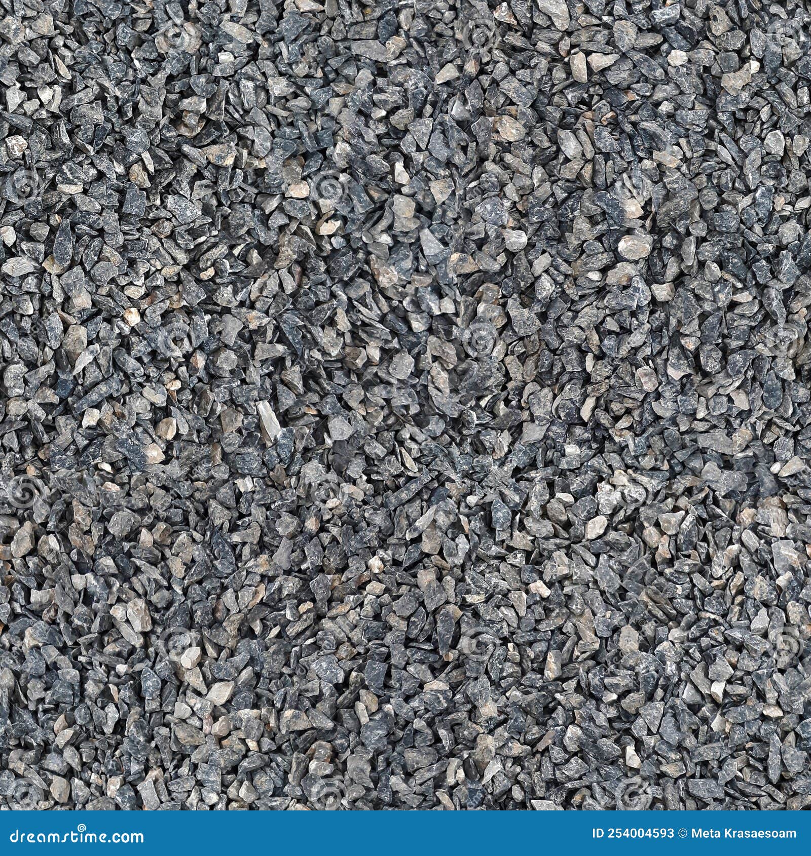Light Gray Granite Gravel Floor. Real Seamless Repeating Pattern ...